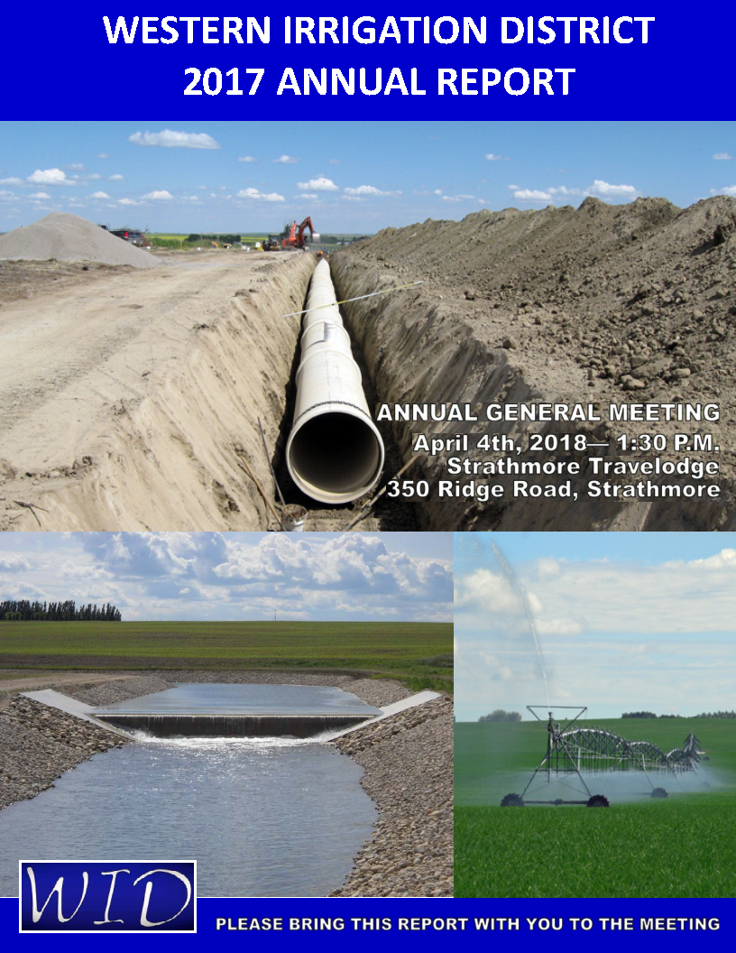 Annual Reports - Western Irrigation District