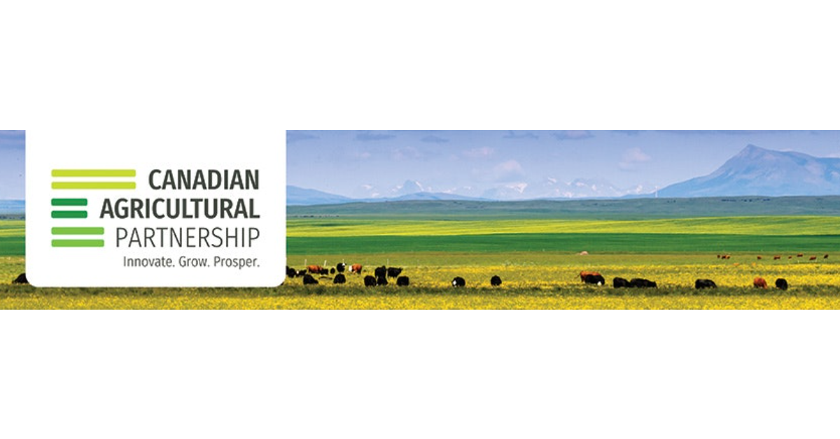 Canadian Agricultural Partnership water program (CAP) - Western ...